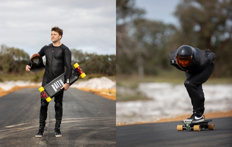 Fastest speed on an electric skateboard | Guinness World Records
