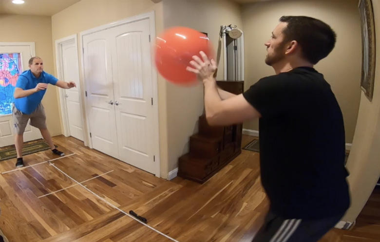 Most passes of a beach ball in 30 seconds (team of two) | Guinness ...