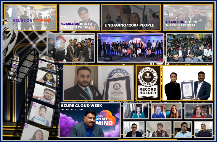 Largest online video chain of people handing over an object | Guinness ...