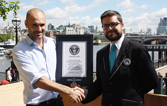 First person to walk the length of the Amazon River | Guinness World ...