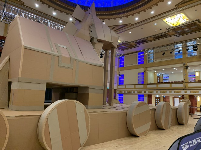 Largest cardboard sculpture | Guinness World Records